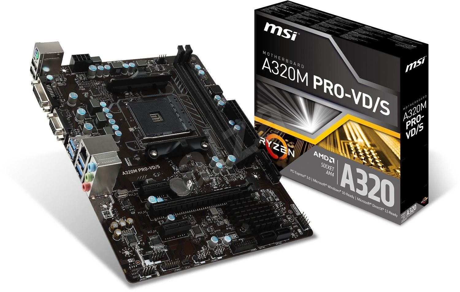MSI A320M PRO-VD/S - Motherboard | Alza.de