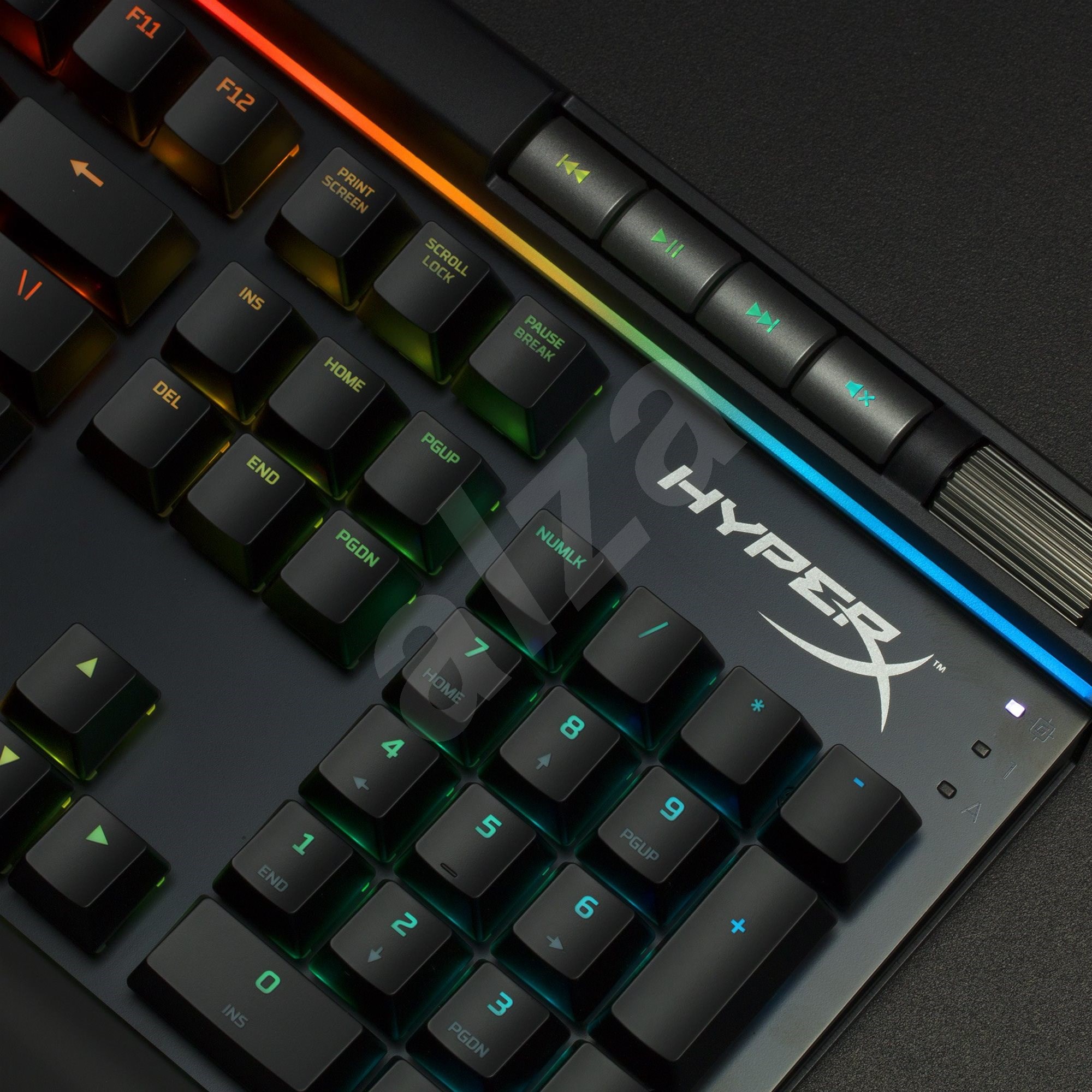 HyperX Alloy Elite RGB Red Mechanical Gaming Keyboard US - Gaming ...