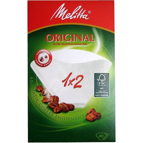 Melitta Filter Original 1x2/40 - Kaffeefilter | Alza.de