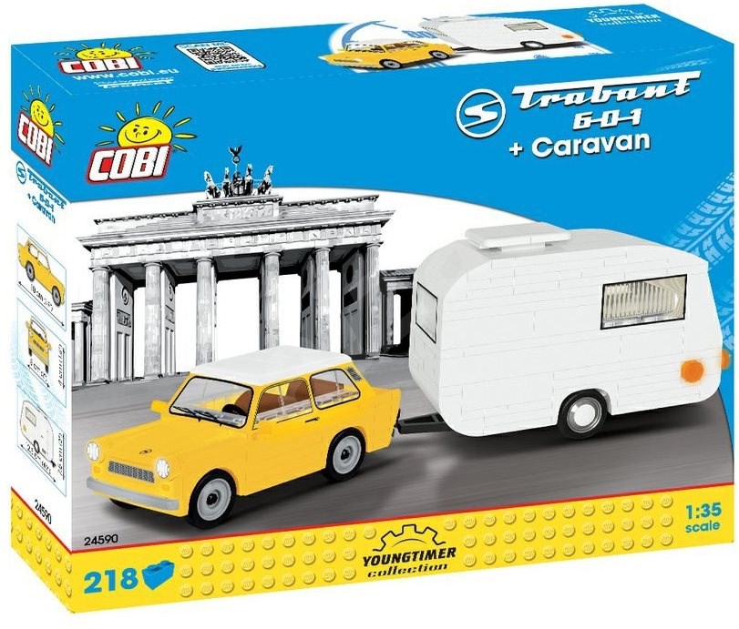 Trabant Bausatz Mit Wohnwagen