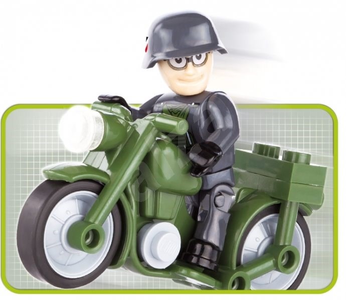 Cobi 2149 WW II BMW R75 Motorrad mit Beiwagen 1942 - Bausatz | Alza.de