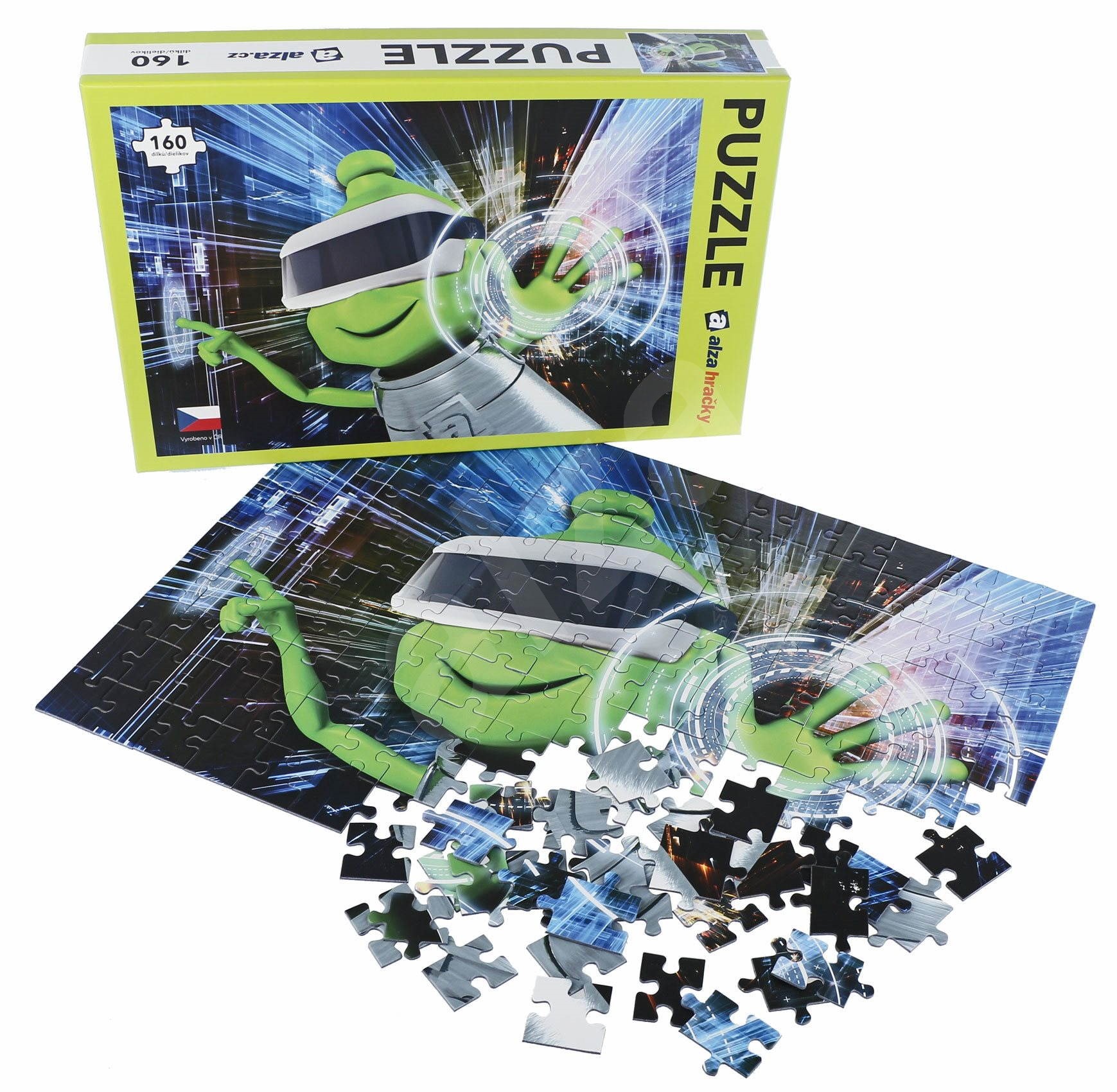 Alza Puzzle 160 Teile - Alza-Alien in VR - Puzzle | Alza.de