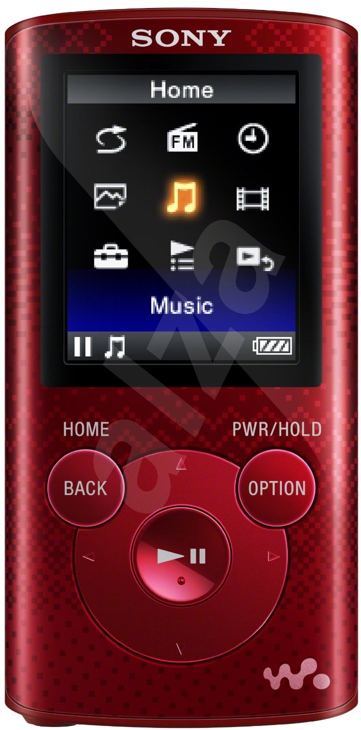 Sony Walkman NWZ-E384 rot - MP3-Player | Alza.de
