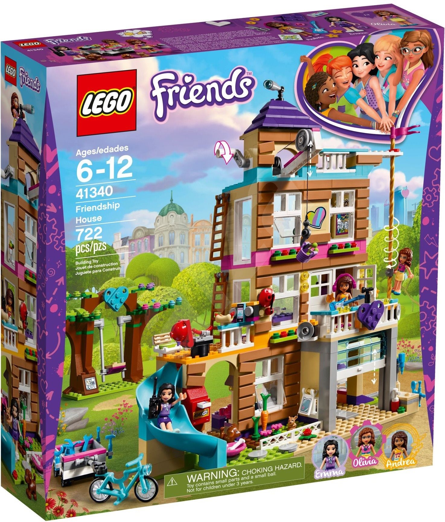 LEGO Friends 41340 Freundschaftshaus - LEGO-Bausatz | Alza.de