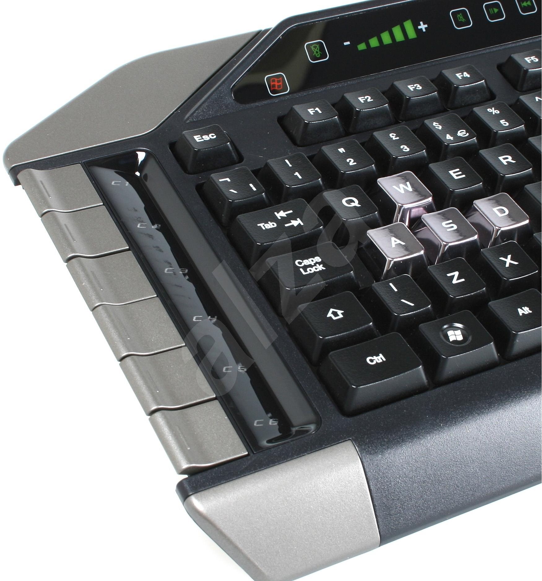 Mad Catz Cyborg V.7 Keyboard Schwarz-Grau ENG - Gaming-Tastatur | Alza.de