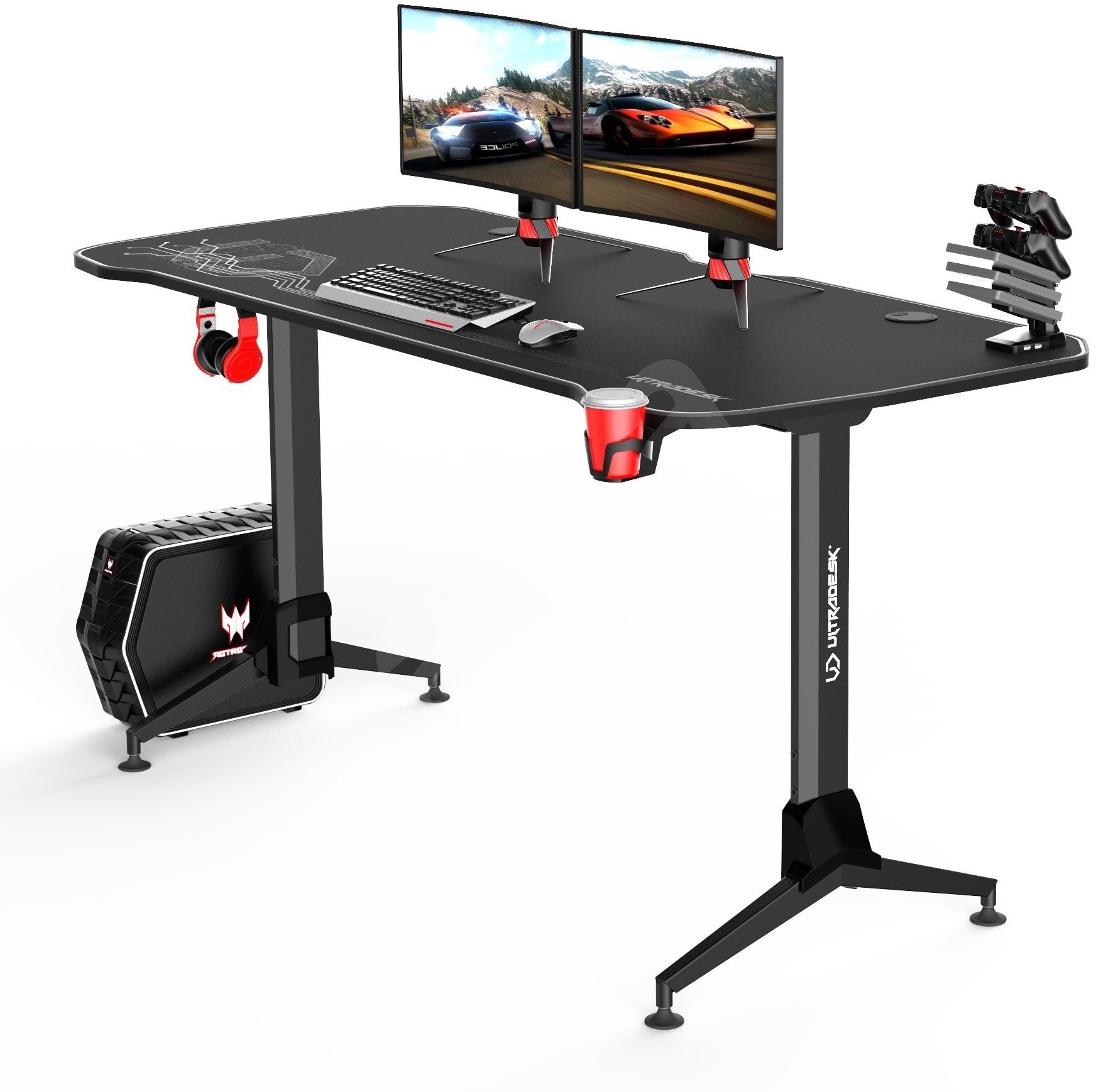 ULTRADESK GRAND WHITE Gaming Tisch - Spieltisch | Alza.de