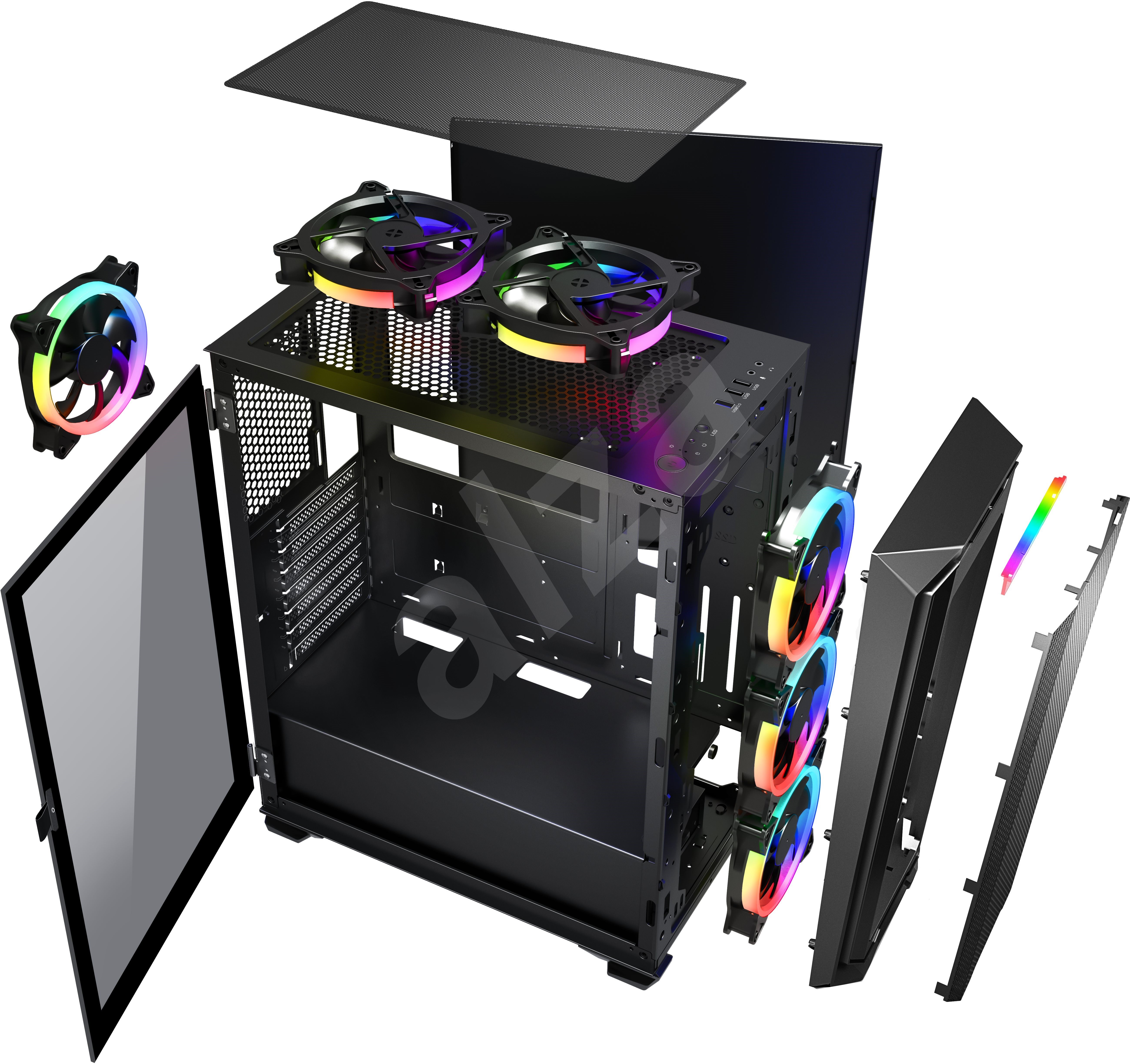 Alza GameBox Ryzen GTX1660 SUPER - Gaming-PC | Alza.de