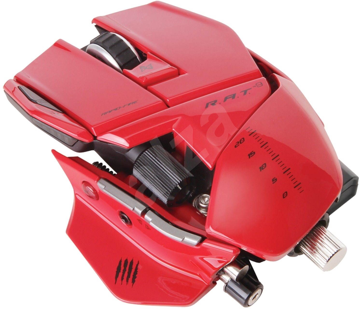 Mad Catz R A T 9 Rot Gaming Maus Alza de Mad Catz R A T 9 Rot Gaming Maus Alza de